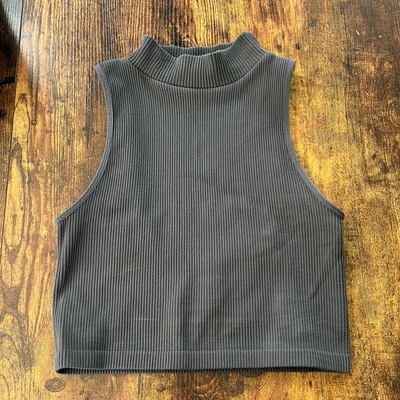 Zara | Tops | Zara Cropped Ribbed Tank | Poshmark